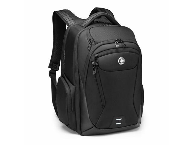 Click here for Swissdigital TERABYTE NG Black Backpack - TSA-Frie... prices