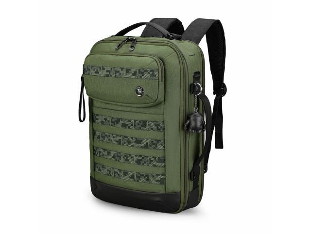 Click here for Swissdigital BERG Dark Green Hybrid Briefcase - US... prices