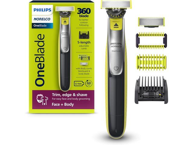 Philips Norelco OneBlade Face + Body Hybrid Electric Trimmer and Shaver  QP2834/70