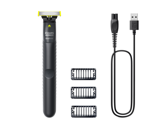 Philips Norelco OneBlade Original Face  Electric Razor and Styler  QP1424/70