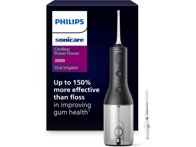 Philips Sonicare Black Cordless Power Flosser 3000 - Black