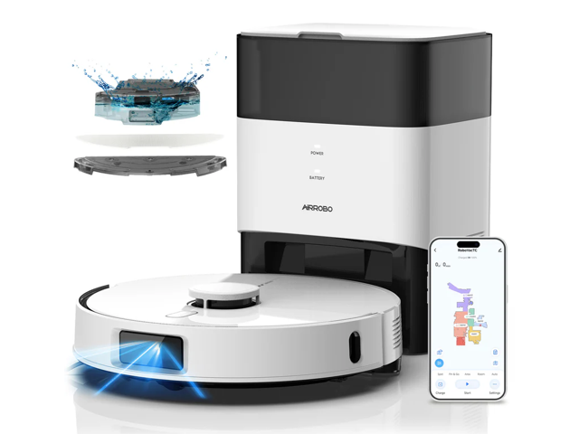 Click here for AIRROBO TBT50+ Robot Vacuum and Mop (6000Pa Suctio... prices