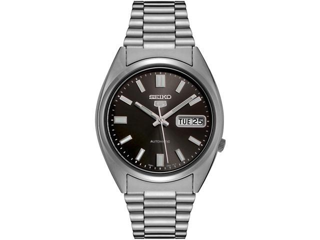 Click here for Seiko Mens Automatic Charcoal Dial Stainless Steel prices