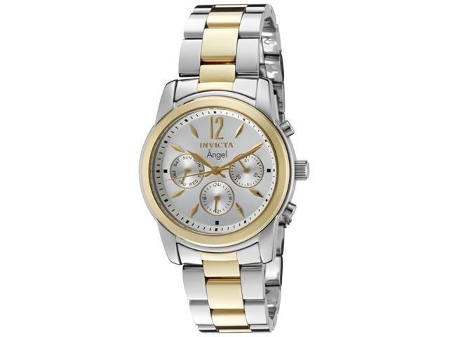 Click here for Womens Angel Silver Dial 18k Gold Plated & Stainle... prices