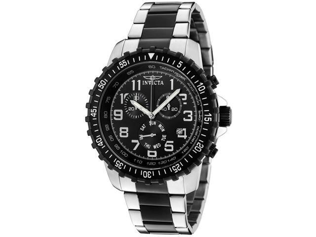Click here for Mens Invicta II 1326 Chronograph Black Dial Two To... prices