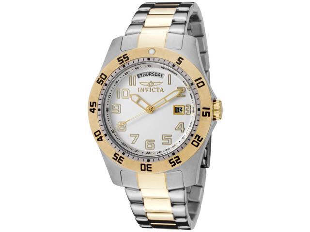 Click here for Invicta 6693 Mens Specialty Two-Tone Ss White Dial... prices