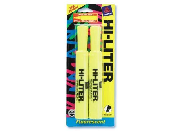 Click here for Avery Highlighter Chisel Point 2/CD Fluorescent Ye... prices