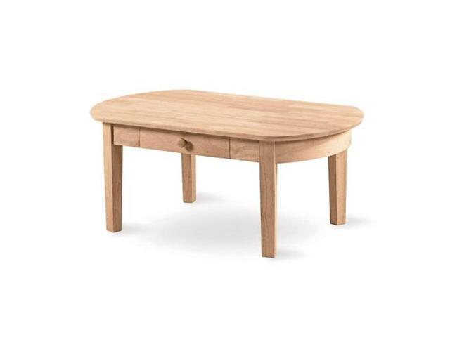 International Concepts Philips Oval Coffee Table