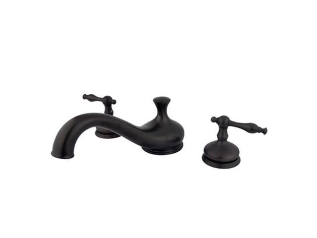 Click here for HERITAGE ROMAN TUB FILLER ORB  METAL LEVER-Oil Rub... prices