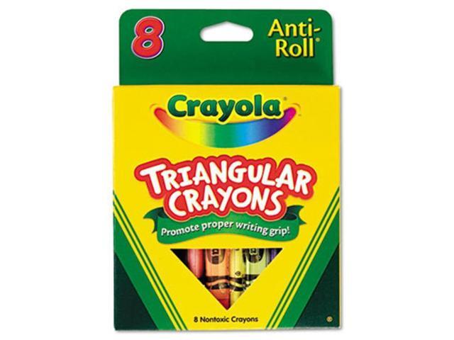 Click here for Crayola Triangular Crayons 8 Colors/Box 524008 prices