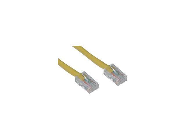 Click here for Cat5e Yellow Ethernet Patch Cable  Bootless  100 f... prices
