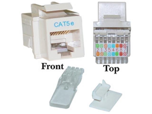 Click here for CableWholesale 311-120IV Cat 5e Keystone Jack Beig... prices