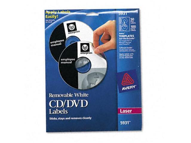 Click here for AVERY 5931 Matte White Removable CD Labels for Las... prices