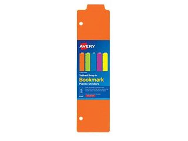 Click here for Avery-Dennison 24908 5 Tabbed Snap-In Bookmark Pla... prices