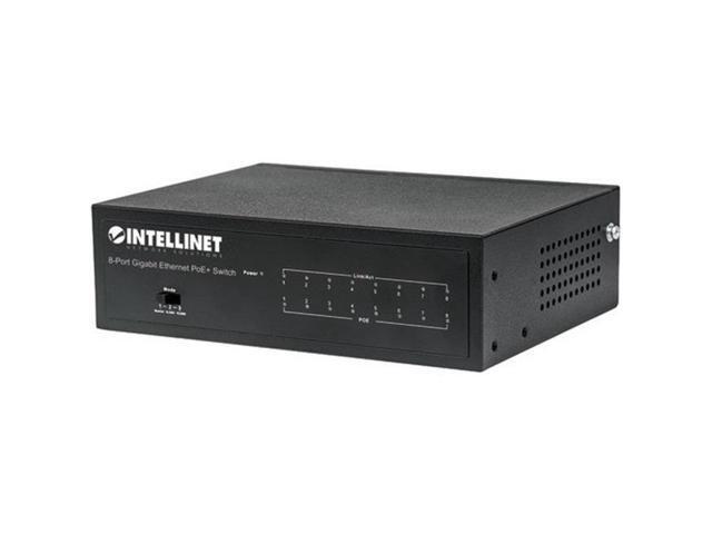 Click here for Intellinet 8-Port Gigabit Ethernet PoE+ Switch prices