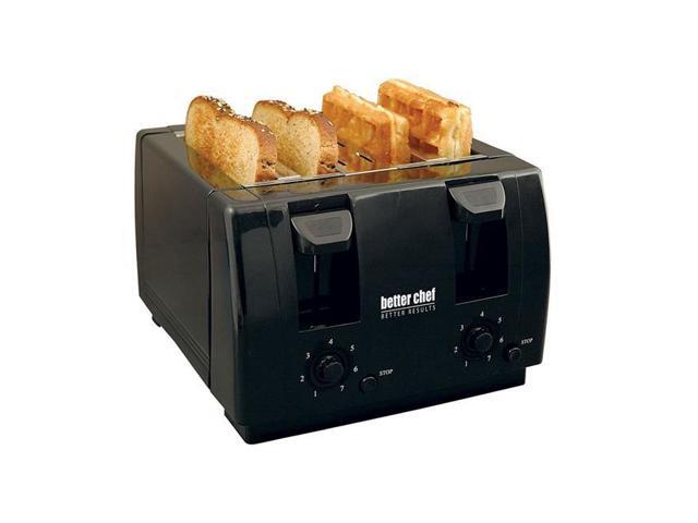 Click here for Better Chef 4 Slice Dual-Control Black Toaster prices