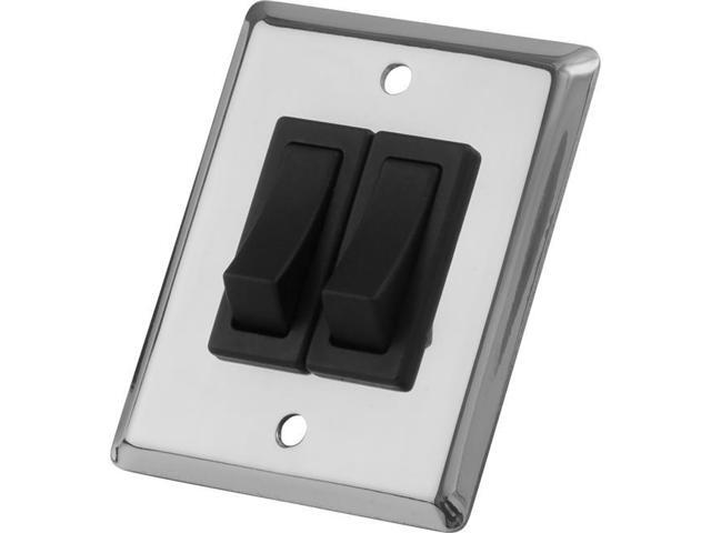 Click here for Sea-Dog Double Gang Wall Switch - Stainless Steel prices