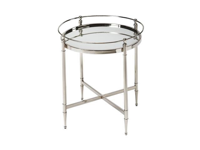 Click here for Butler Crosby Metal & Mirror End Table prices