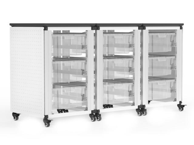 Click here for Luxor Modular Classroom Storage Cabinet - 3 Side-B... prices