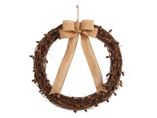Click here for Nearly Natural 30 Fall Acorn and Decorative Bow Au... prices
