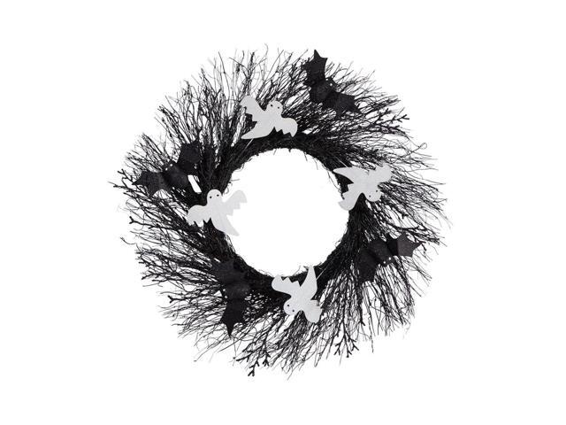 Click here for Nearly Natural 22 Halloween Ghost and Bats Twig Wr... prices