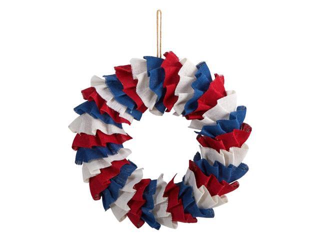 Click here for Nearly Natural 18 Red White and Blue Americana Bur... prices