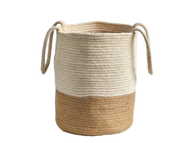 Click here for Nearly Natural 12 Handmade Natural Cotton Woven Pl... prices