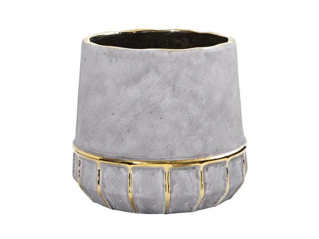 Click here for Nearly Natural 8.5 Regal Stone Decorative Planter... prices