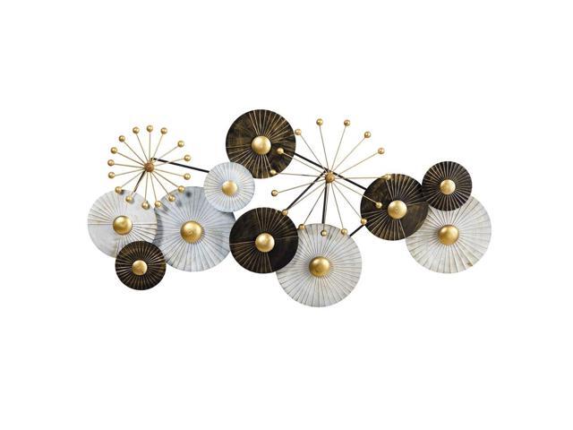 Click here for Nearly Natural 3.5 x 2 Urban Layered Metal Wall Ar... prices