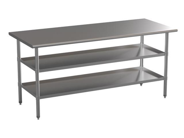Click here for Flash Furniture Stainless Steel 18 Gauge Work Tabl... prices