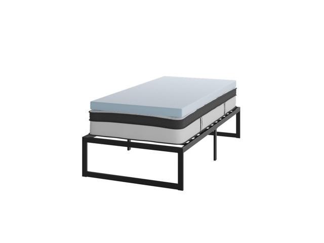 Click here for 14 Inch Metal Platform Bed Frame with 12 Inch Pock... prices