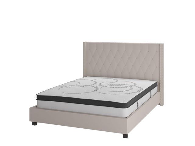 Click here for Riverdale Full Size Tufted Upholstered Platform Be... prices