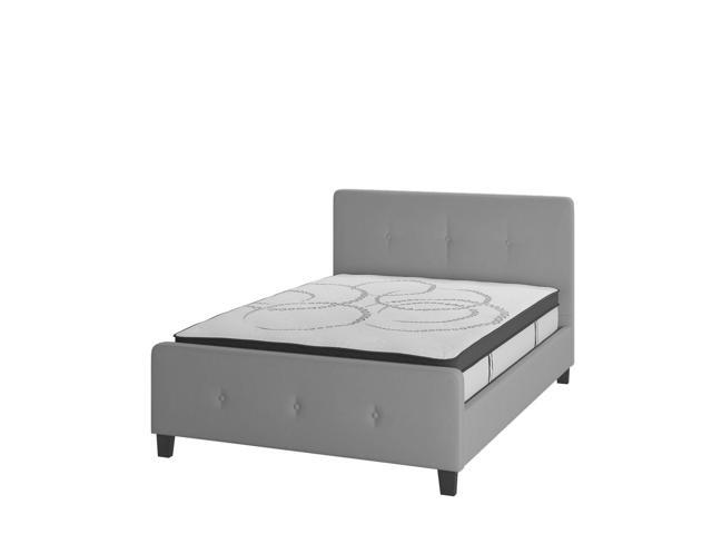 Click here for Tribeca Full Size Tufted Upholstered Platform Bed... prices