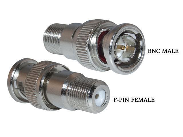 Click here for Cable Wholesale F-Pin Female / BNC Male Adapter prices