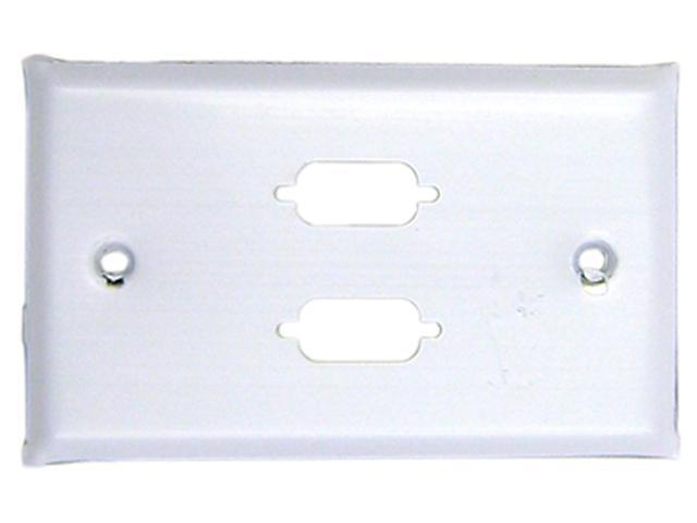 Click here for Cable Wholesale DB9 / HD15 (VGA) Wall Plate Stainl... prices