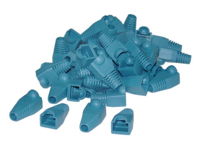 Click here for Cable Wholesale RJ45 Strain Relief Boots - Blue (5... prices