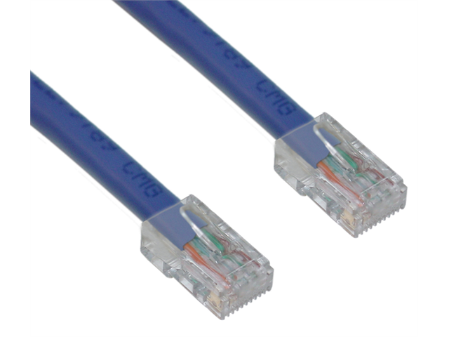 Click here for Cable Wholesale CAT6 UTP Bootless Blue 100 ft prices