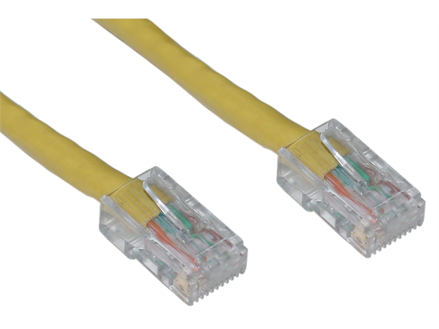 Click here for Cable Wholesale CAT6 UTP Bootless Yellow 50 ft prices