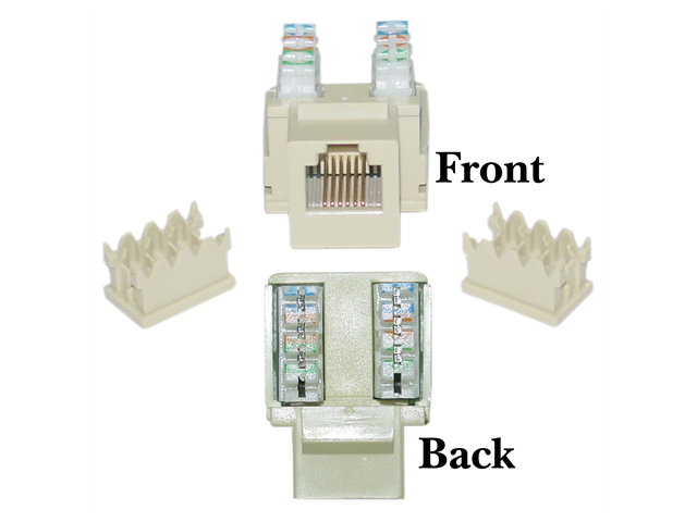 Click here for Cable Wholesale Keystone Insert  Beige  Phone / Da... prices