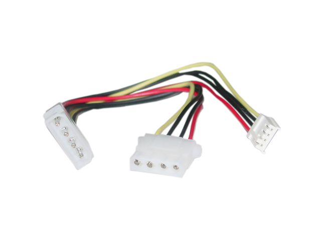 Click here for Cable Wholesale 4 Pin Molex to Floppy and 4 Pin Mo... prices