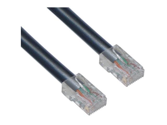 Click here for Cat5e Black Ethernet Patch Cable  Bootless  10 foo... prices