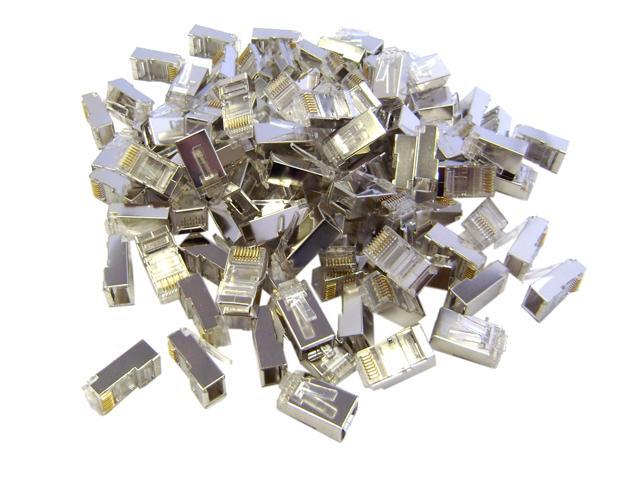 Click here for Cable Wholesale Shielded Cat 6 RJ45 Crimp Connecto... prices