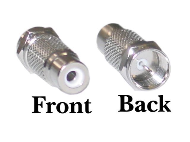 Click here for Cable Wholesale F-Pin Male To RCA Female Adapter prices