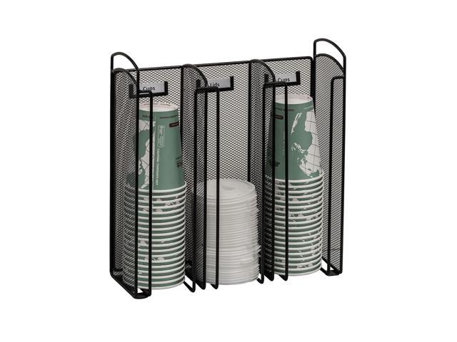 Click here for Safco Onyx Mesh Cup and Lid Holder  Black-BL prices