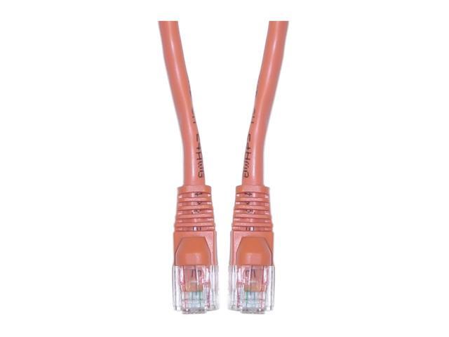 Click here for CAT6  UTP  with Molded Boot  500MHz  Orange  1 ft prices