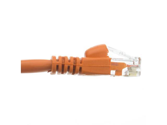 Click here for Cat6a Orange Ethernet Patch Cable  Snagless/Molded... prices