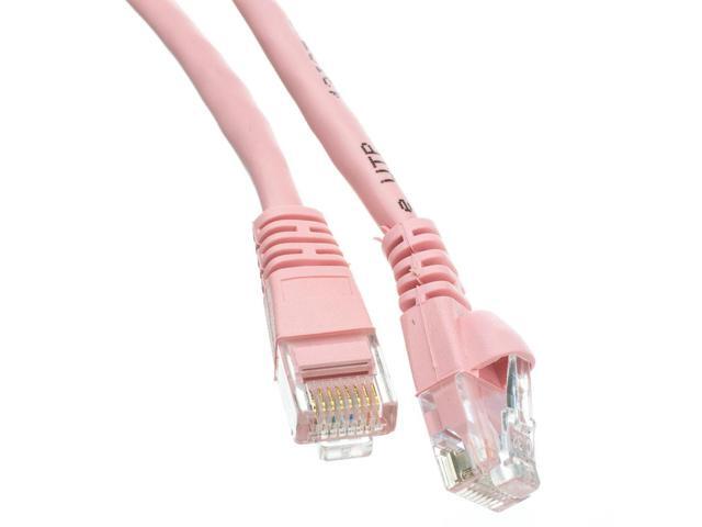 Click here for Cat6 Pink Ethernet Patch Cable  Snagless/Molded Bo... prices