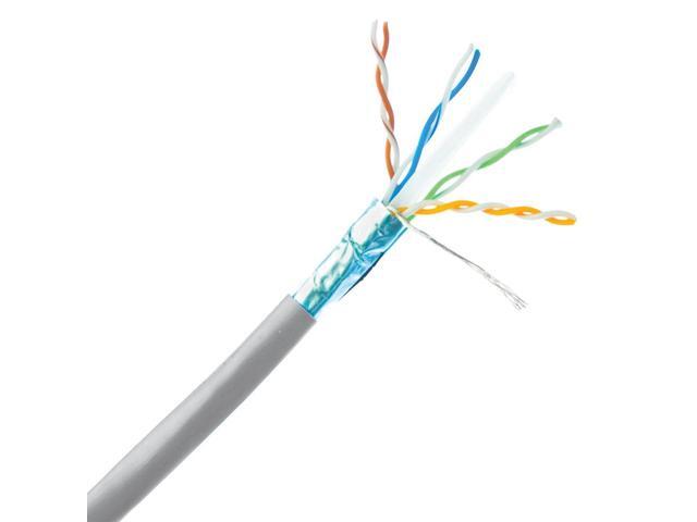Click here for Plenum Cat6 Bulk Cable  Gray  Solid  Shielded  CMP... prices