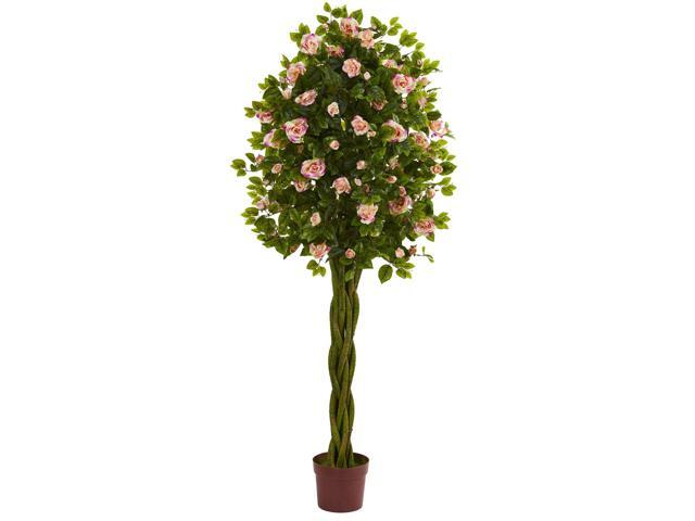 Click here for Nearly Natural Home Decorative 6 Rose Artificial T... prices