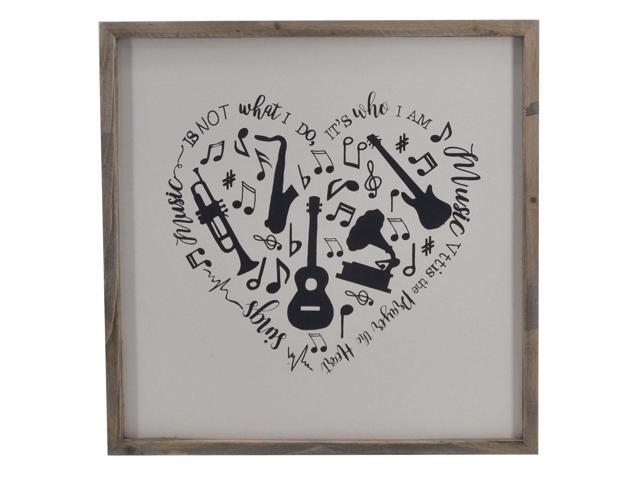 Click here for TX USA Home Indoor Decorative Square Framed Heart... prices